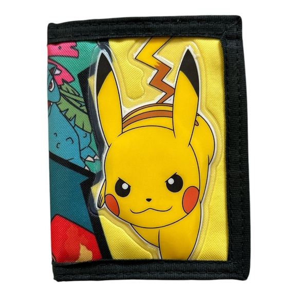 Pokemon | Toys | Pokmon Pikachu Kids Wallet Yellow And Black | Poshmark